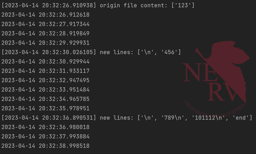 python watchdog与增量文件监听 - EverNorif
